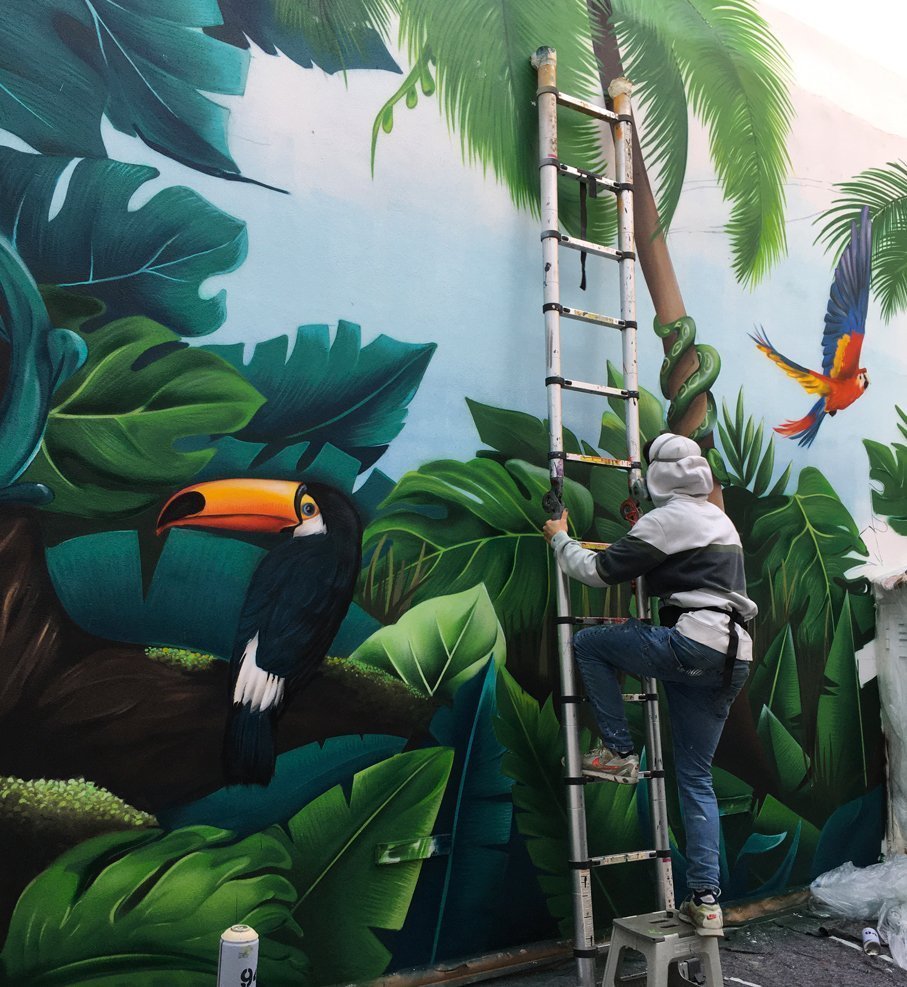 7 Ideas de murales decorativos para pintar en la pared
